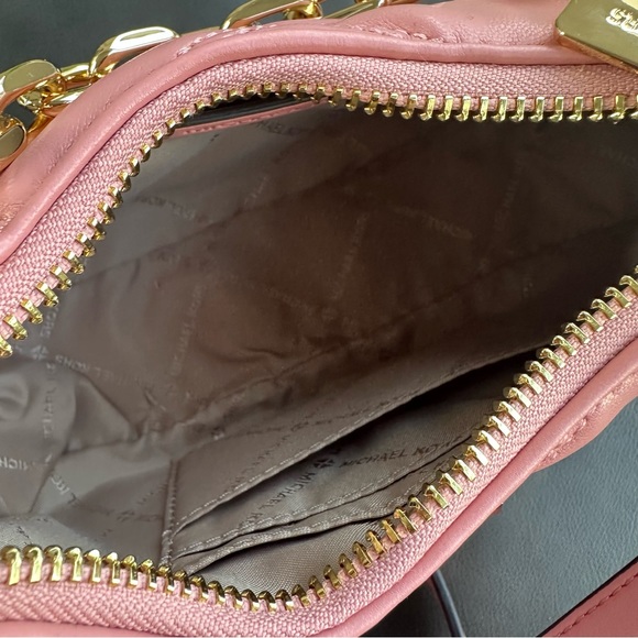 Michael Kors | Bags | Nwt Michael Kors Cora Extrasmall Quilted Shoulder ...